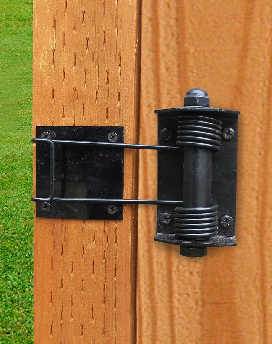 Gate Shut - Heavy Duty Flat Gate Closer, Powder Coated, Self Closing ...