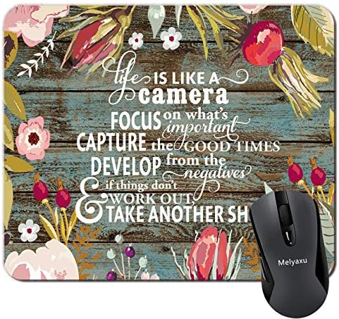 Wasach 7 Rules of Life Motivational Quotes Mouse Pad Custom ...