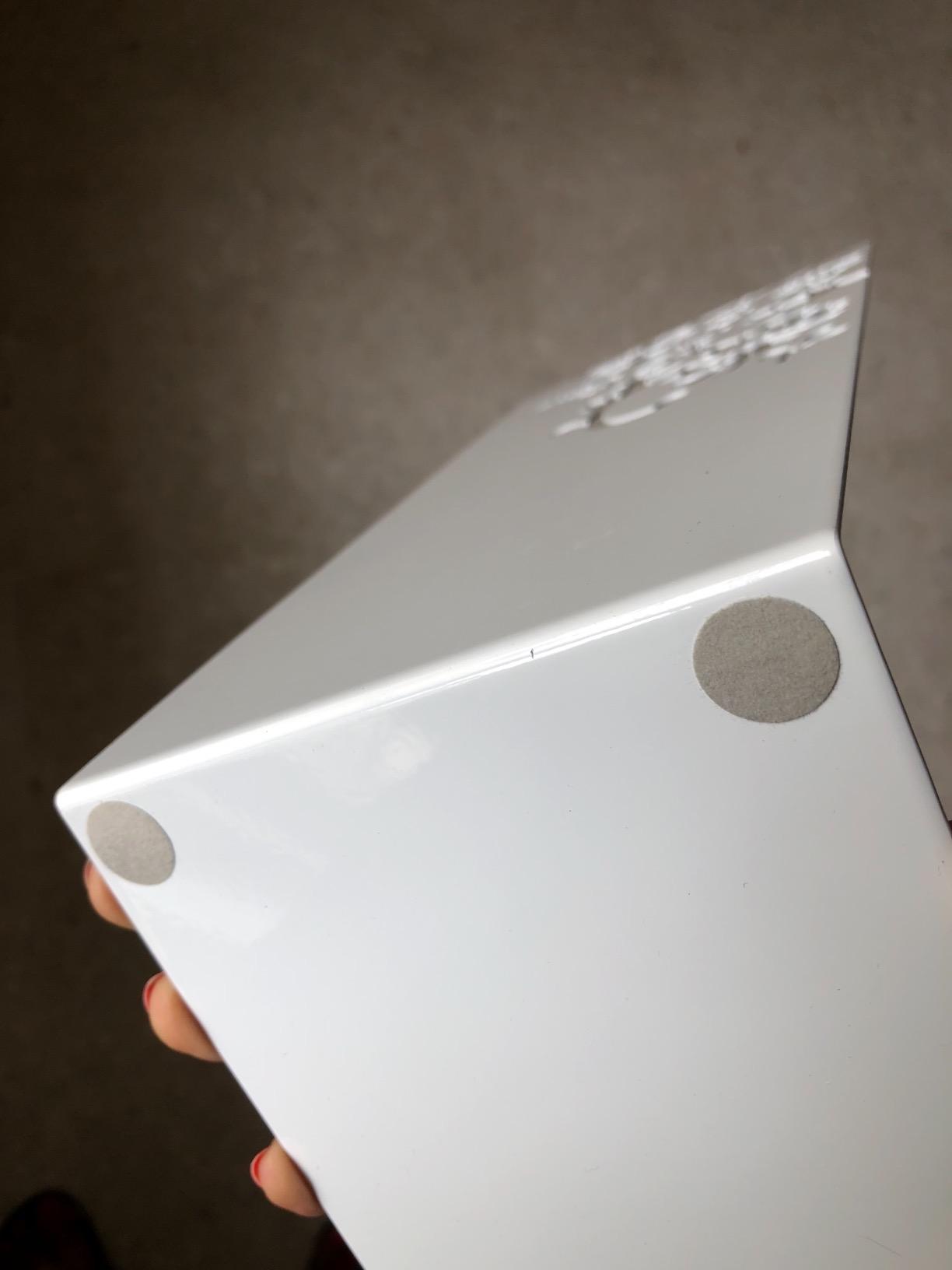 YAMAZAKI home Kirie L-Book End, Large, White : Amazon.in