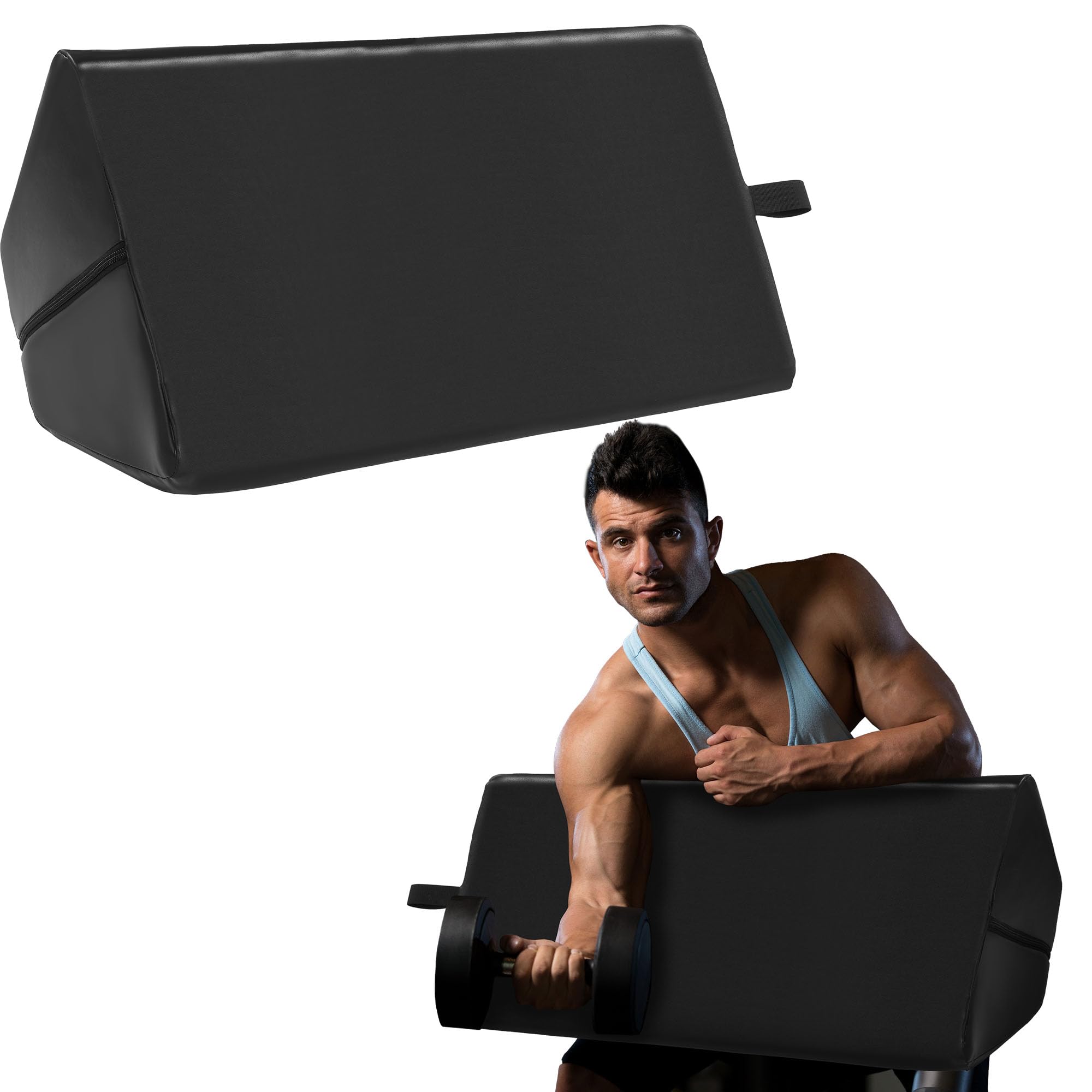 BALAPET Preacher Curl, Space-Saving Preacher Curl Bench Tool, Portable ...