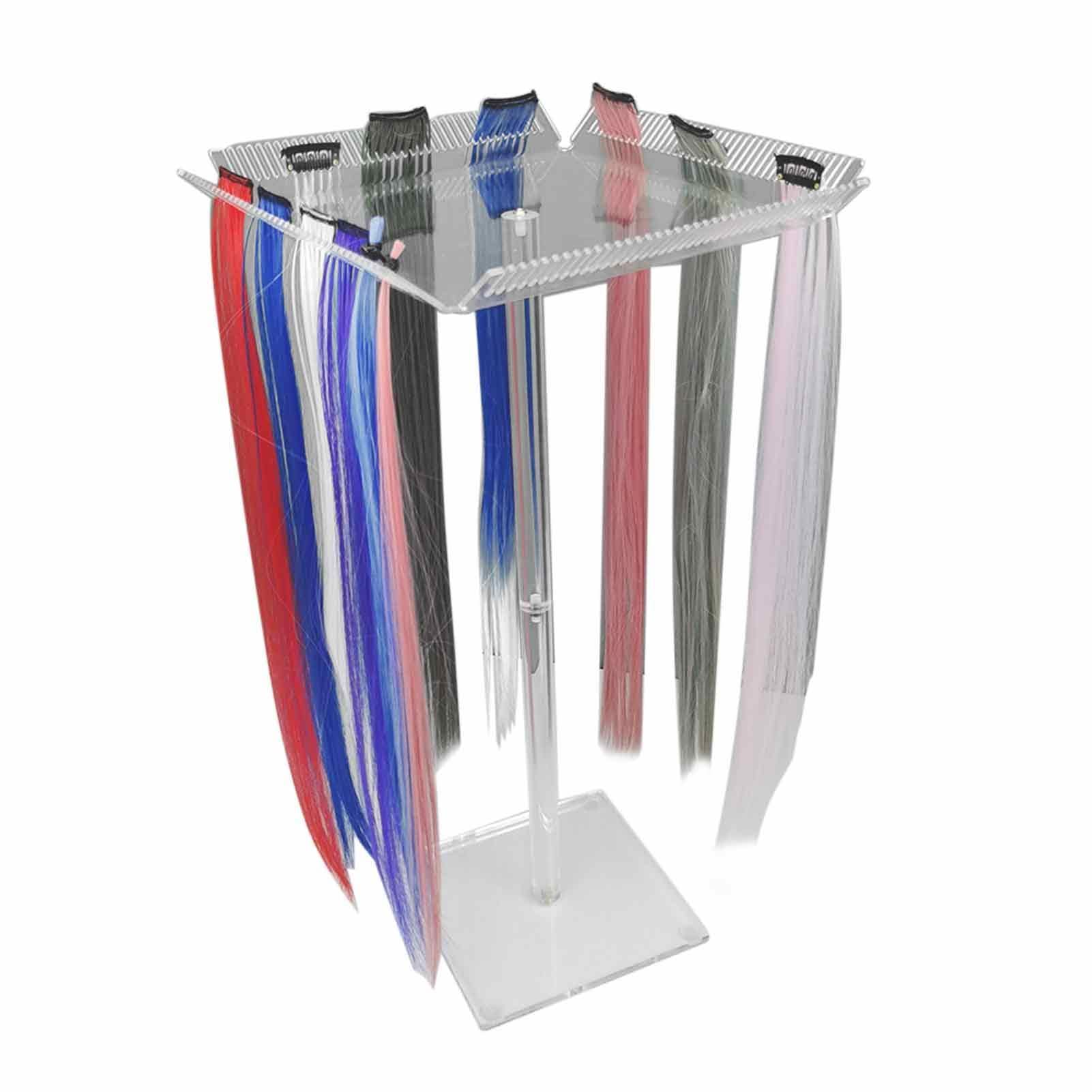 Hair Display Racks Hair Dryer Transparent Acrylic Display Rack