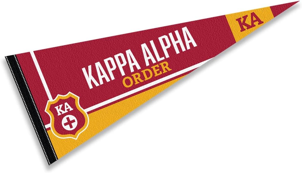 Amazon.com : Kappa Alpha Greek Pennant Banner Flag : Sports & Outdoors