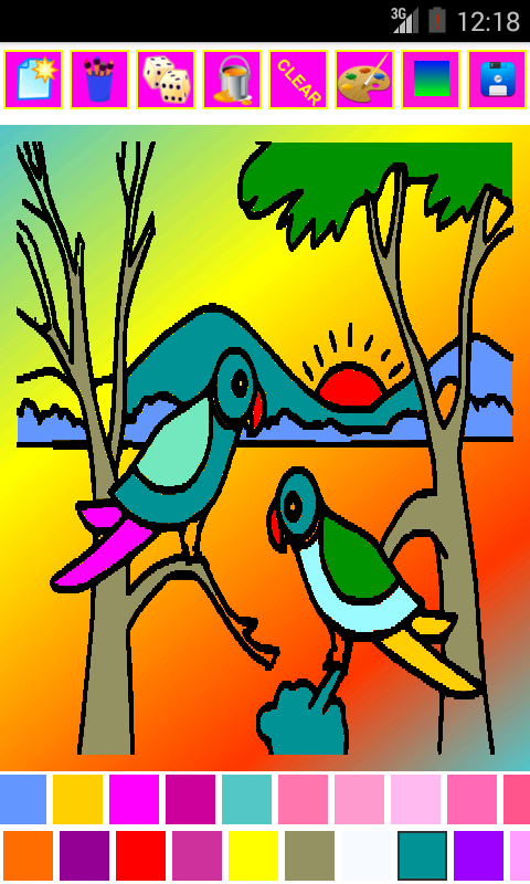 Colouring Gradients - Application sur Amazon Appstore