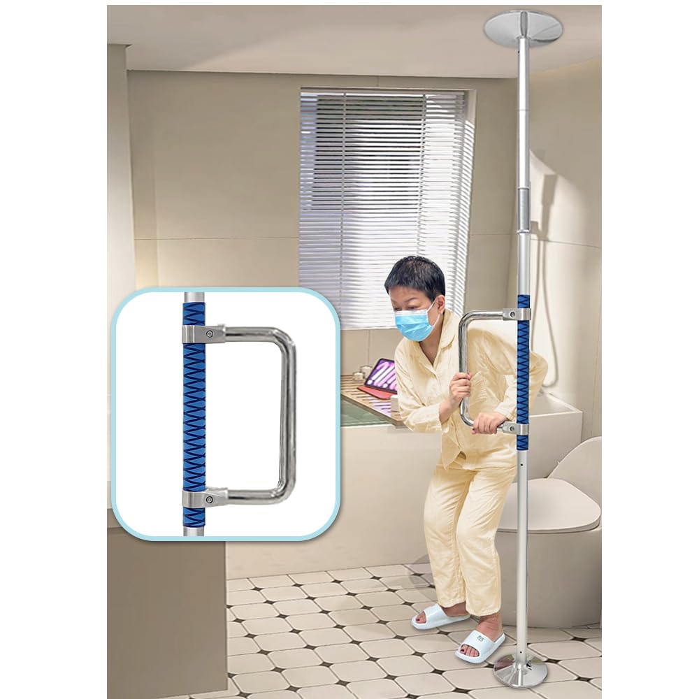 Security Pole Handicap Grab Bars Floor To Ceiling Transfer Pole ...