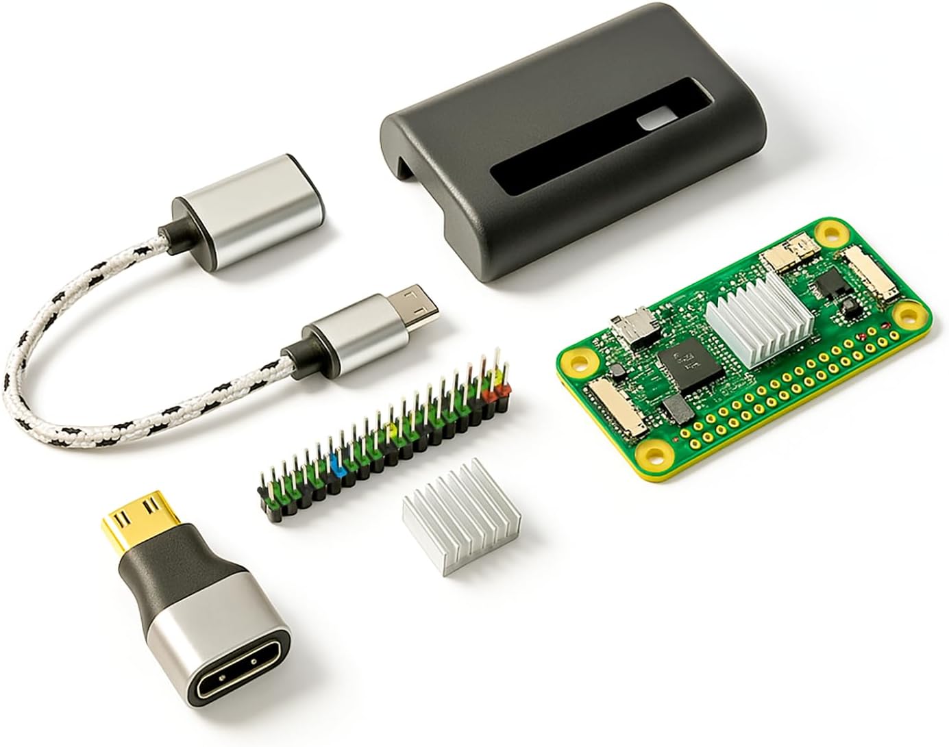 Pi Zero 2 W Starter Kit - Includes Official Raspberry Pi Zero 2 W ...