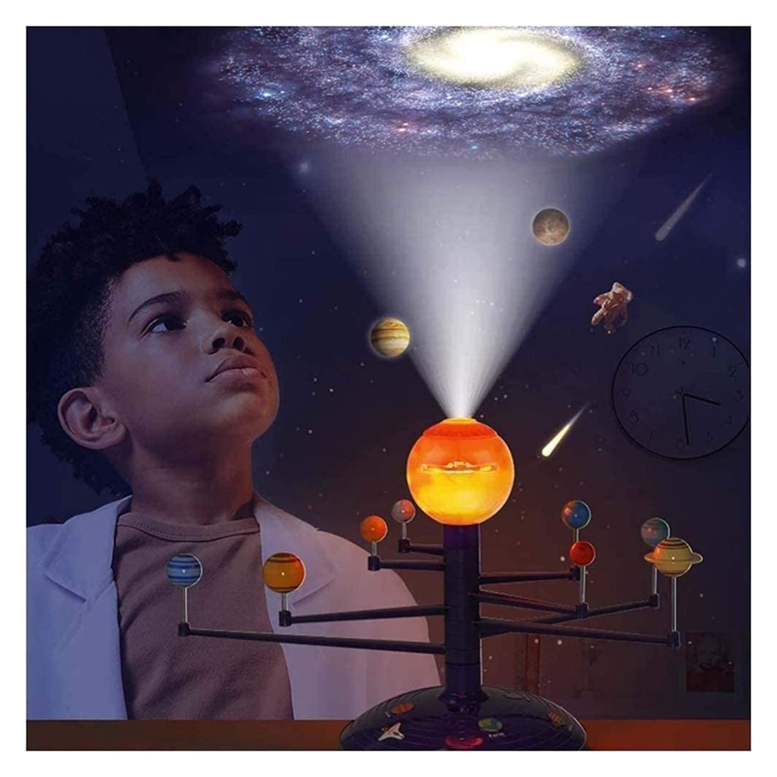 Buy Solar System for Kids Talking Astronomy Solar System DIY Model Kit ...