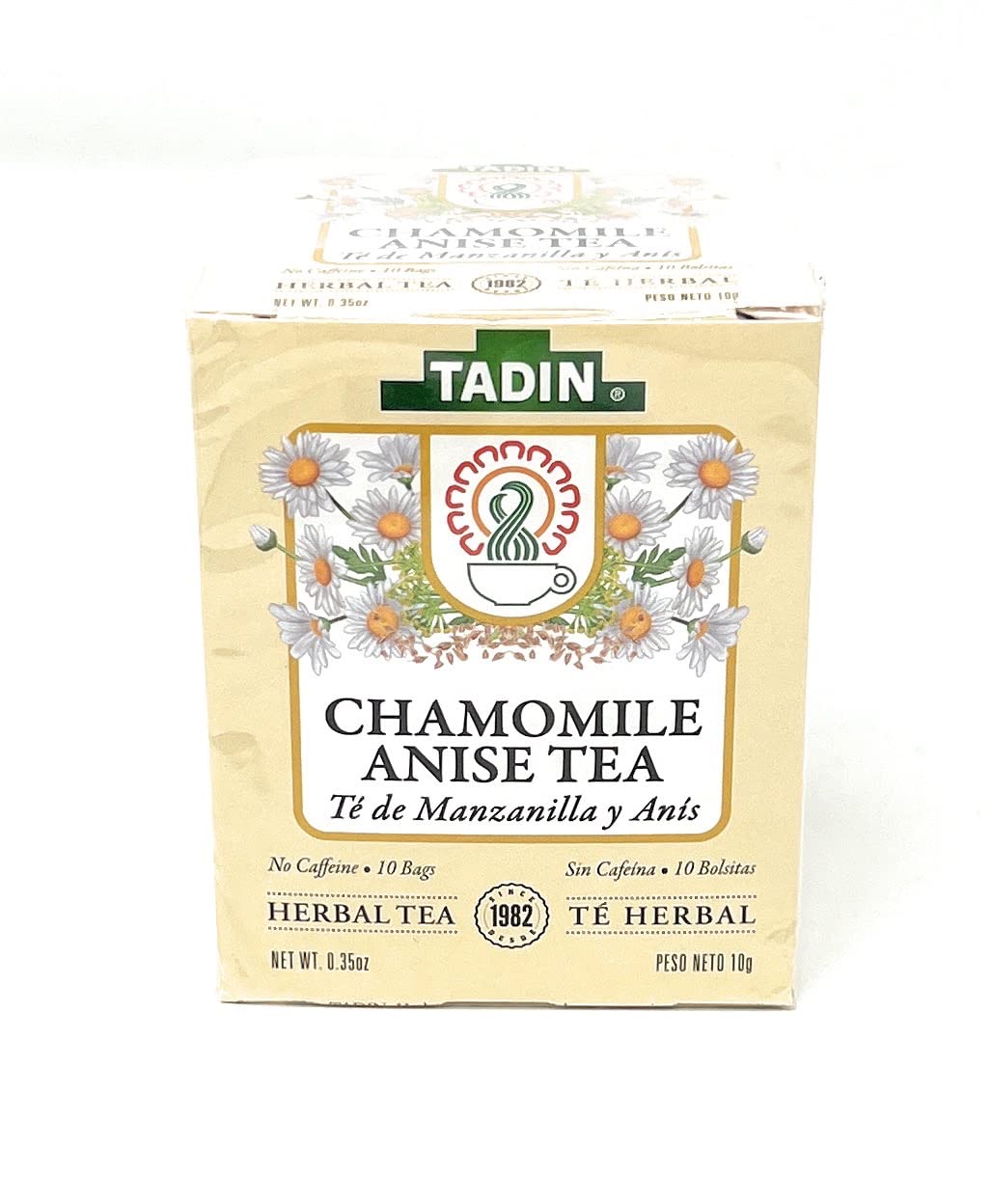 Amazon.com : Tadin Chamomile Anise Herbal Tea 6 Boxes Of 10 Bags Per ...