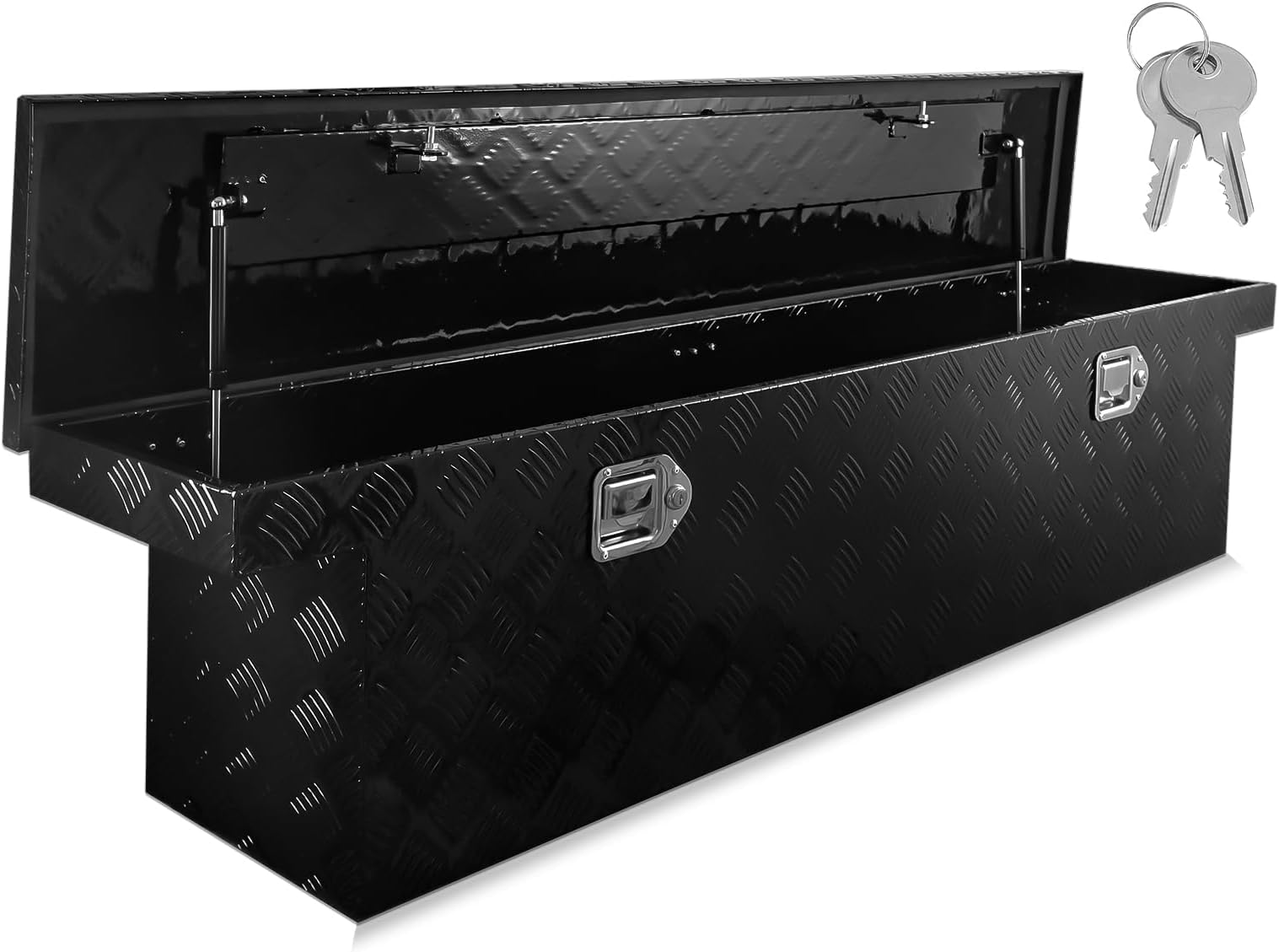 Amazon.com: Truck Truck Tool Box Aluminum Heavy Duty Trailer Tool ...