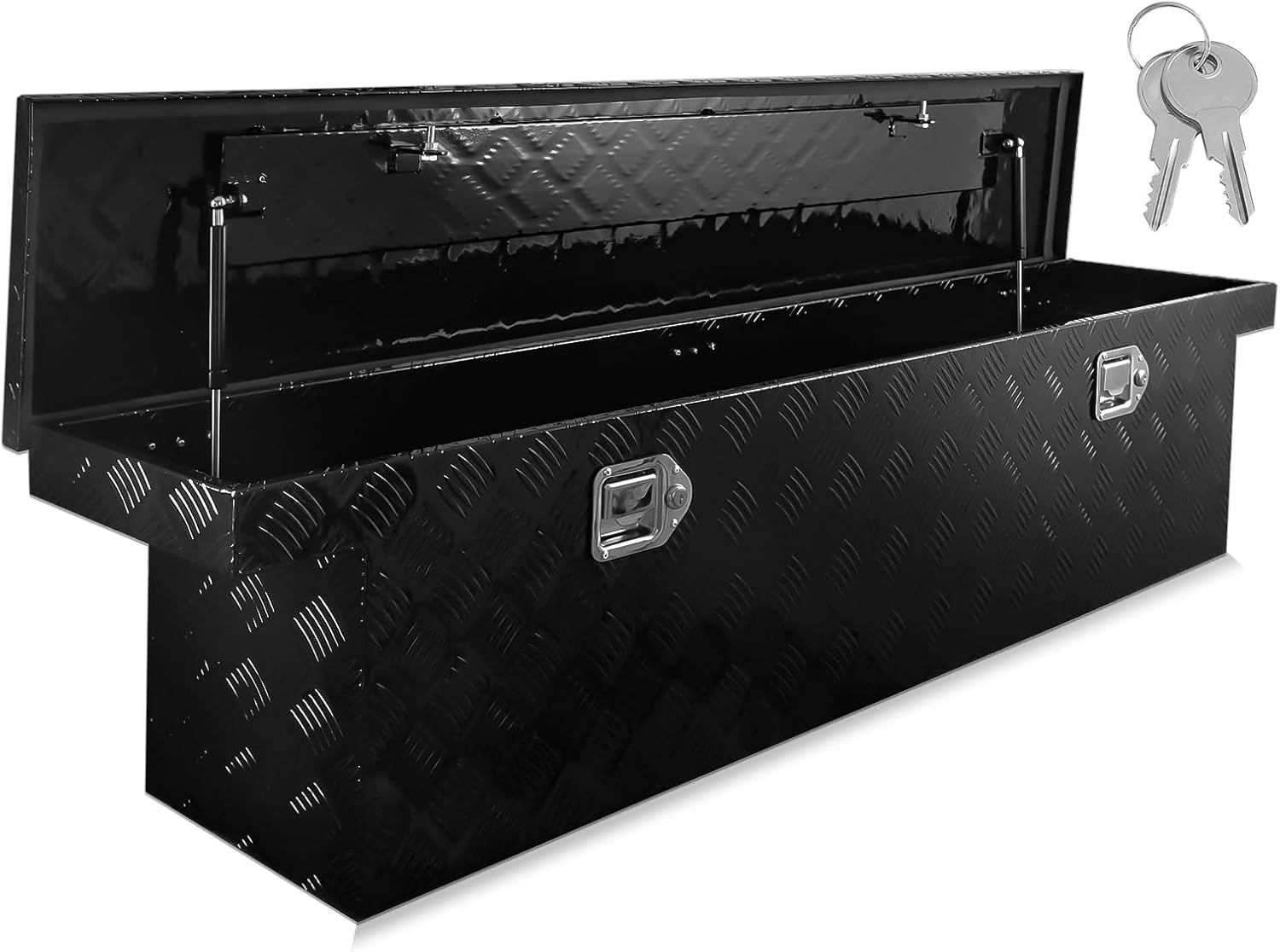 Amazon.com: Truck Truck Tool Box Aluminum Heavy Duty Trailer Tool ...