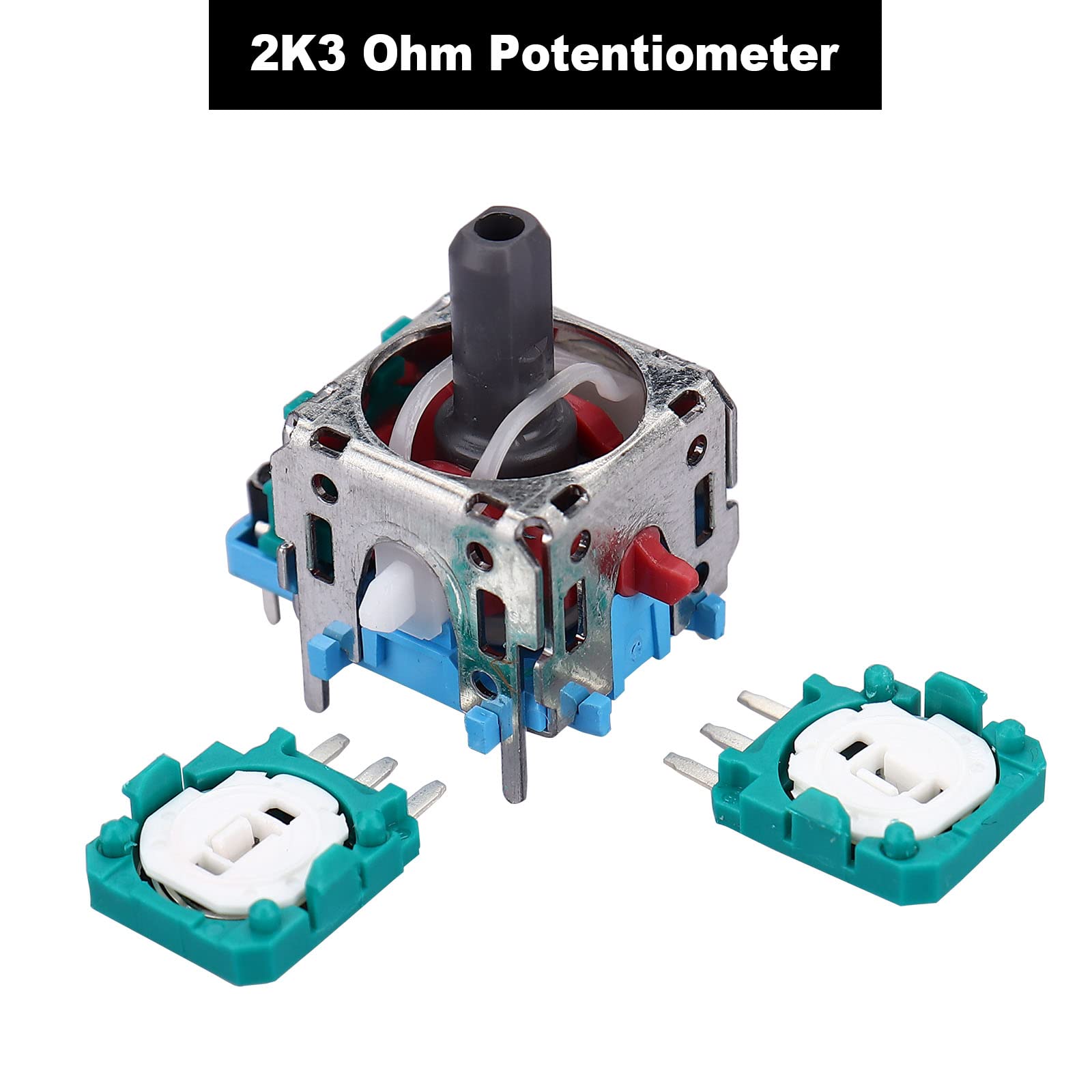 Snapklik.com : IKPEK 20pcs 2K3 Ohm Potentiometer Replacement For PS5 ...