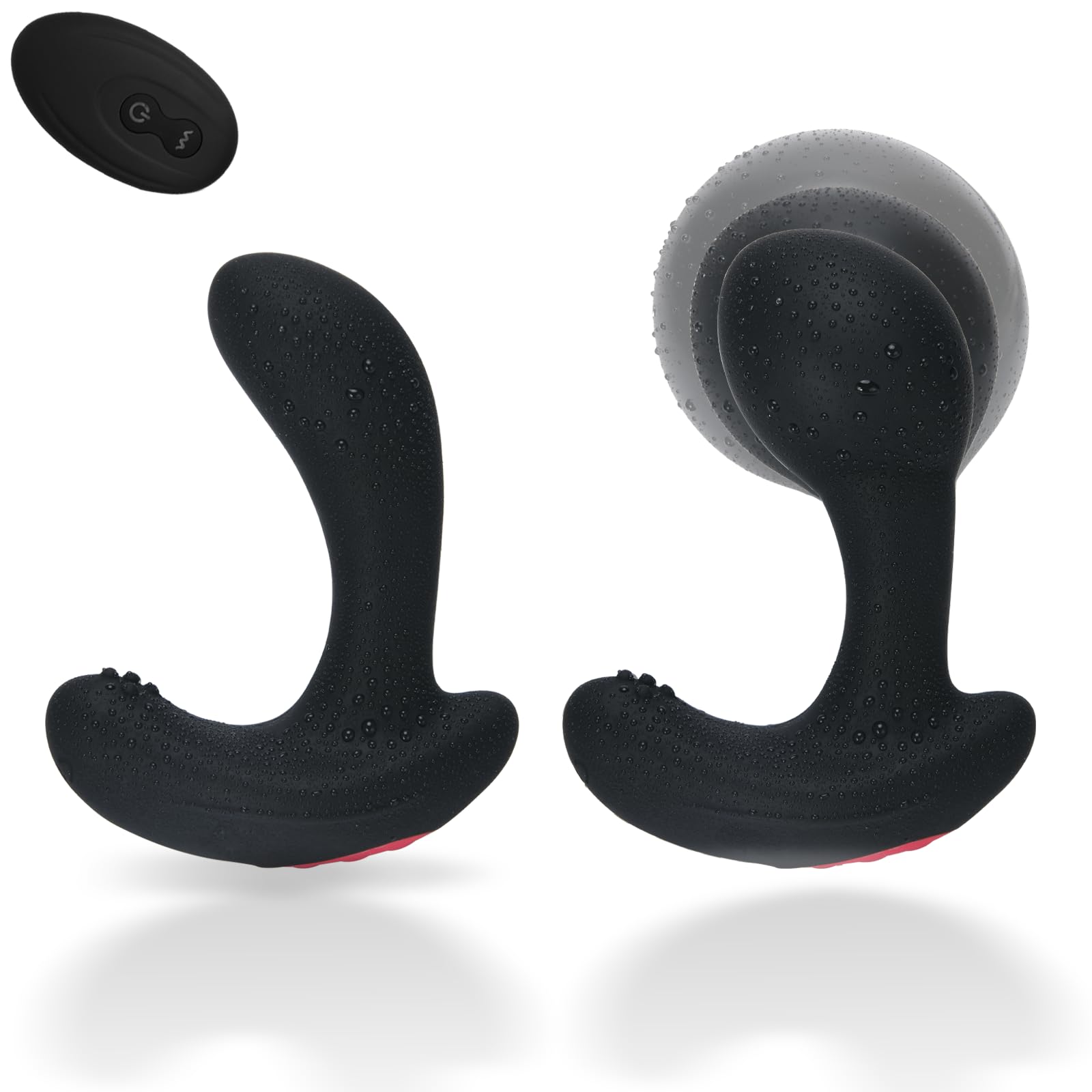 Amazon.com: Automatic Vibrating Inflatable Anal/Butt Plug Prostate Massager with10 Vibrating ...