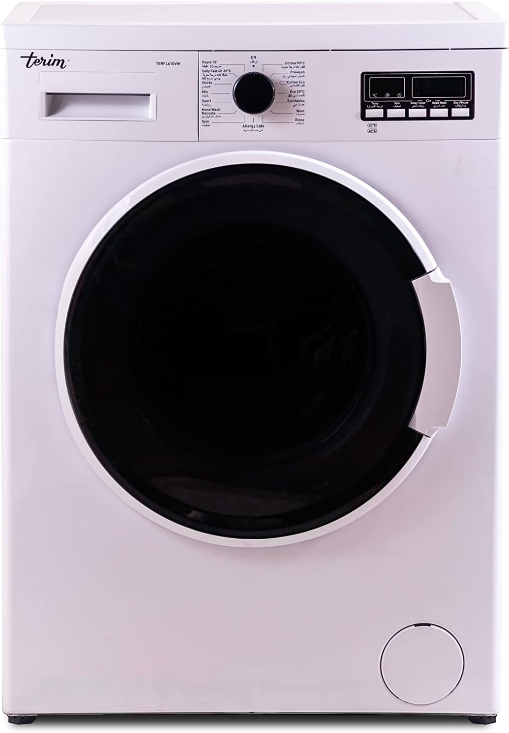 Terim 6 Kg Front Load Fully Automatic Washing Machine with Elegant ...