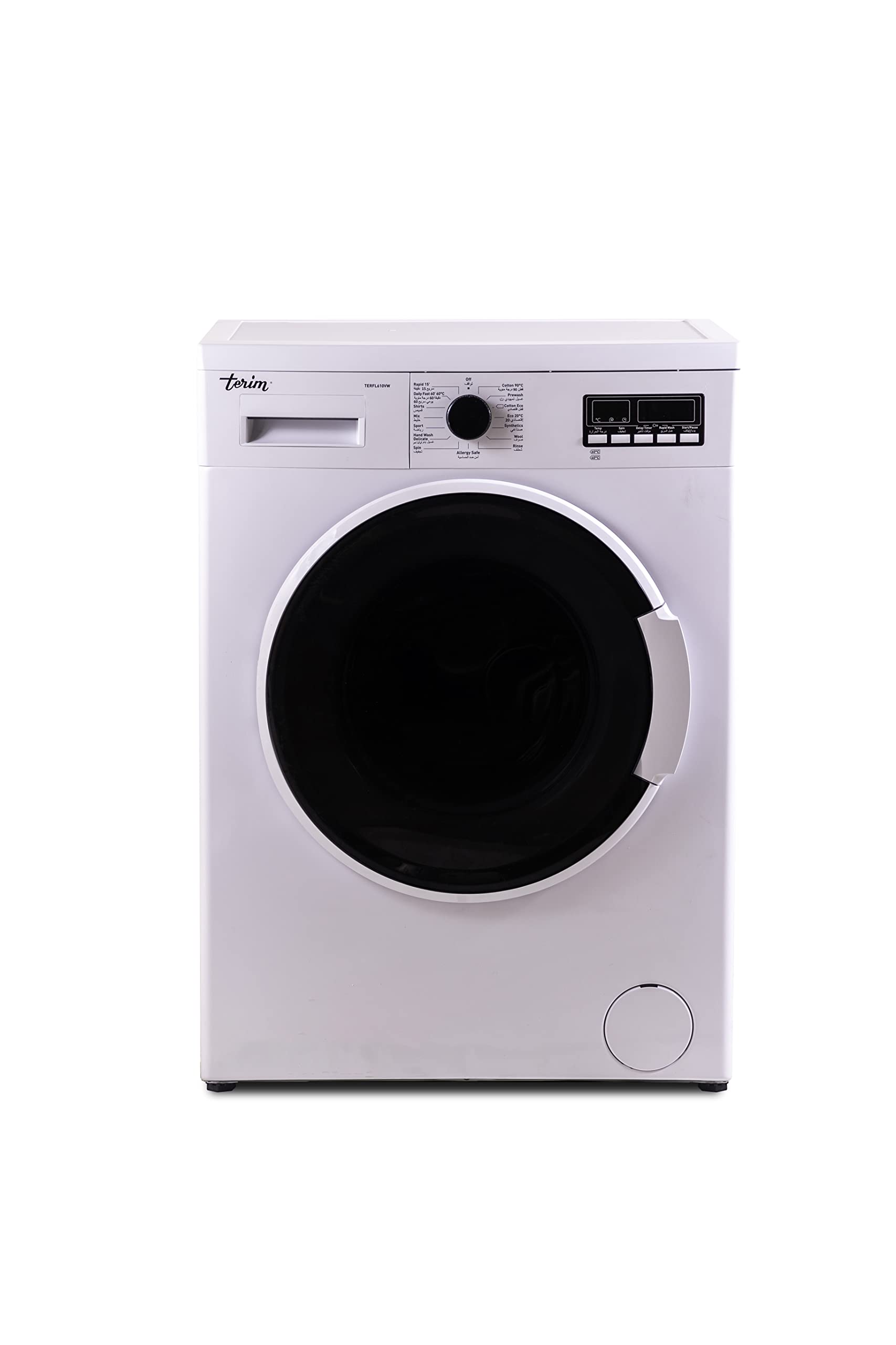 Terim 6 Kg Front Load Fully Automatic Washing Machine with Elegant ...