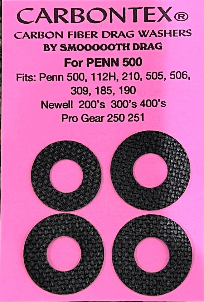 Amazon.com: Smooth Drag Carbontex Drag Washer Kit Fits Penn Reel Newell ...
