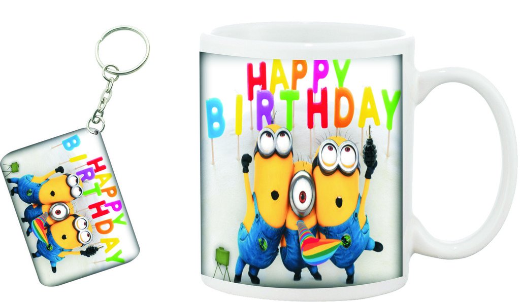 Buy Happy Birthday KeyChain And Mug Combo_058 Online at Low Prices in ...