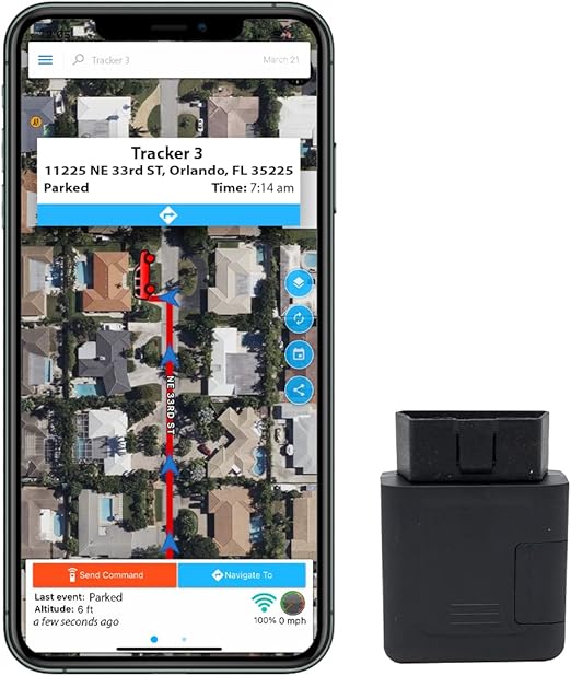 Amazon.com: Optimus Plug-in GPS Tracker for Cars - Easy Installation ...