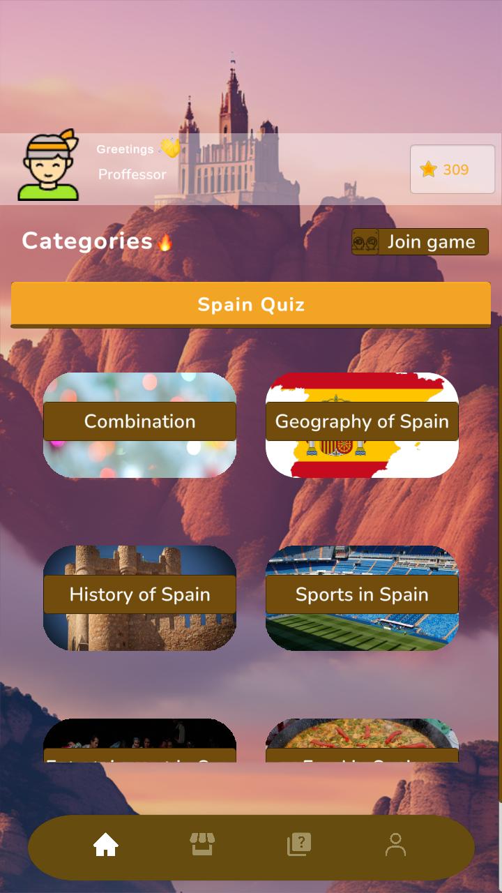 Spain Knowledge Test - App on Amazon Appstore