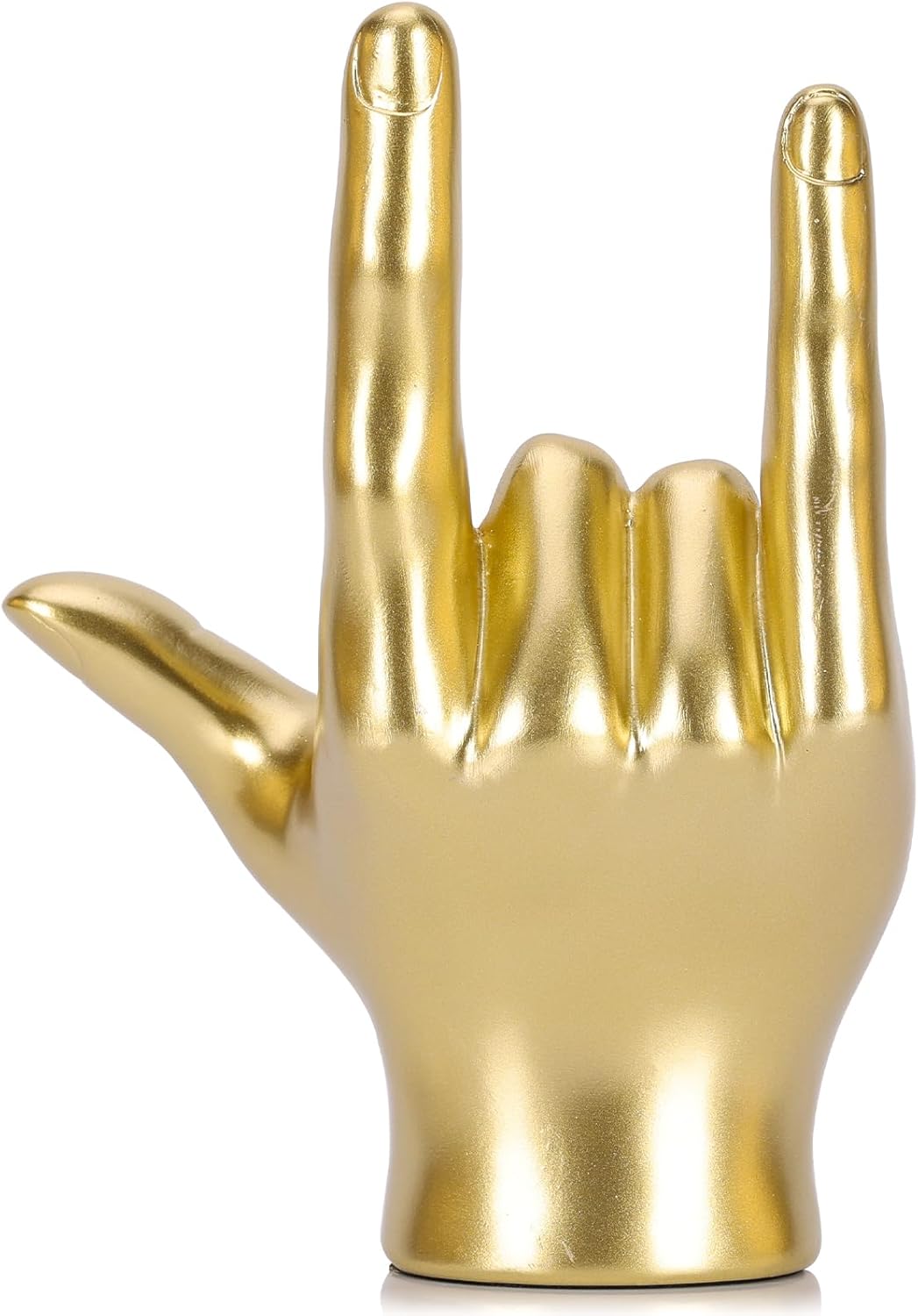 Amazon.com: LCCCK Gold I Love You Hand Sculpture and Loving Sign ...