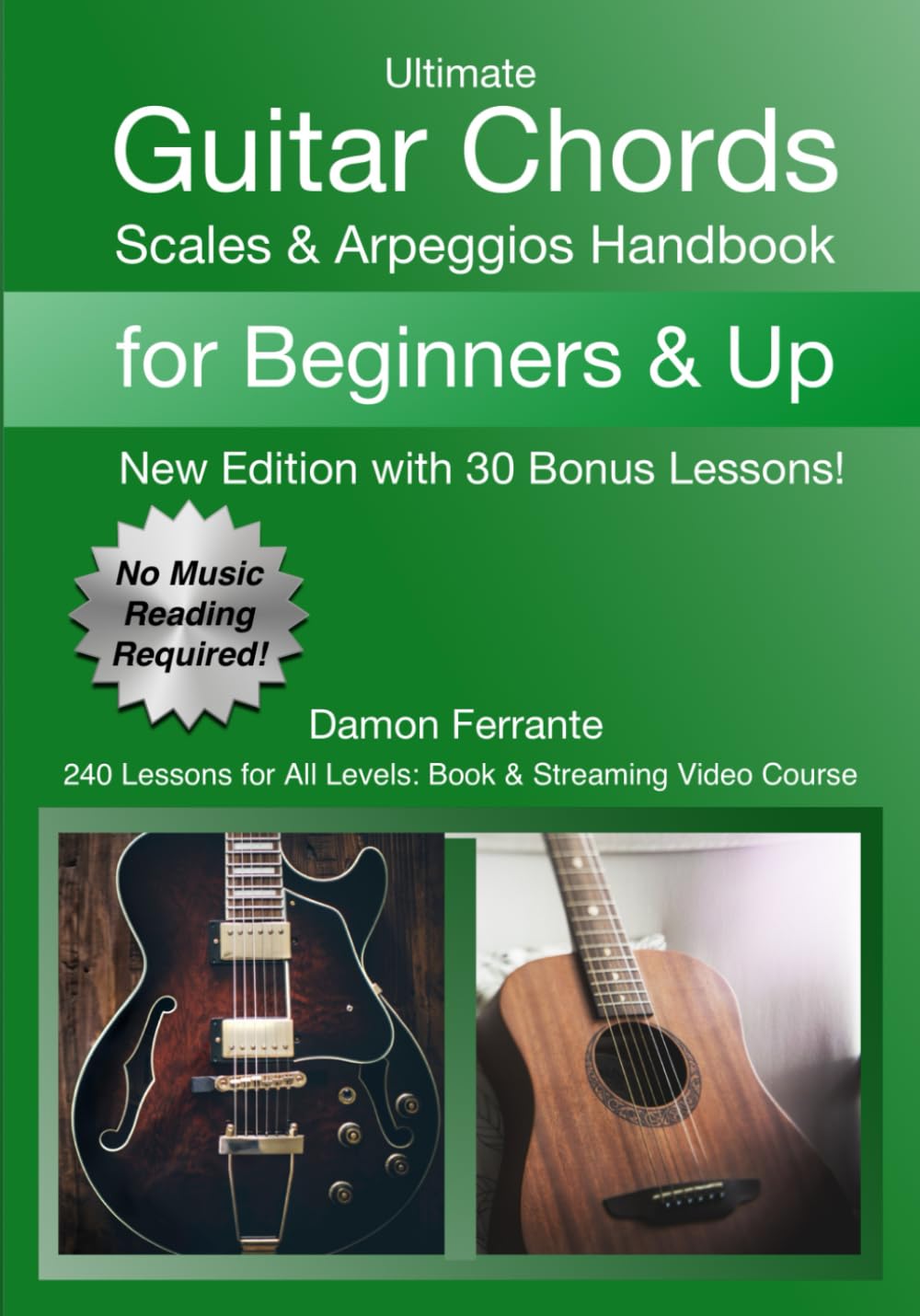 Ultimate Guitar Chords, Scales & Arpeggios Handbook: 240 Lessons For ...