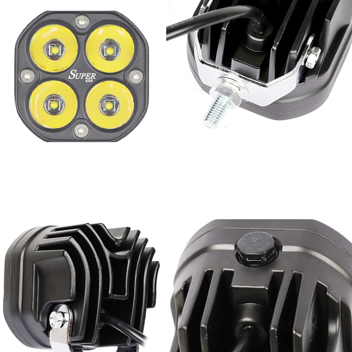 Yellow 3-Inch 40w Led Pods Fo...B09SG68F54 | Encarguelo.com