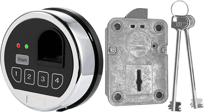 WAH LIN PARTS Electronic Motor Driven Swing Bolt Lock, Silver ...