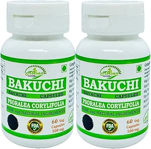 Amazon.com: Bakuchi (Psoralea Corylifolia) Capsules for Men and Women ...