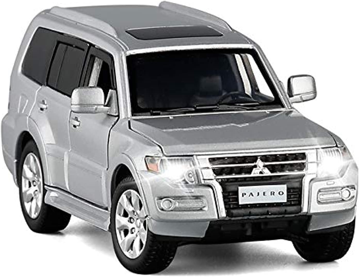 ZXSH 1/32 Pajero V97 SUV Model Toy Car Alloy Die Cast Sound Light ...