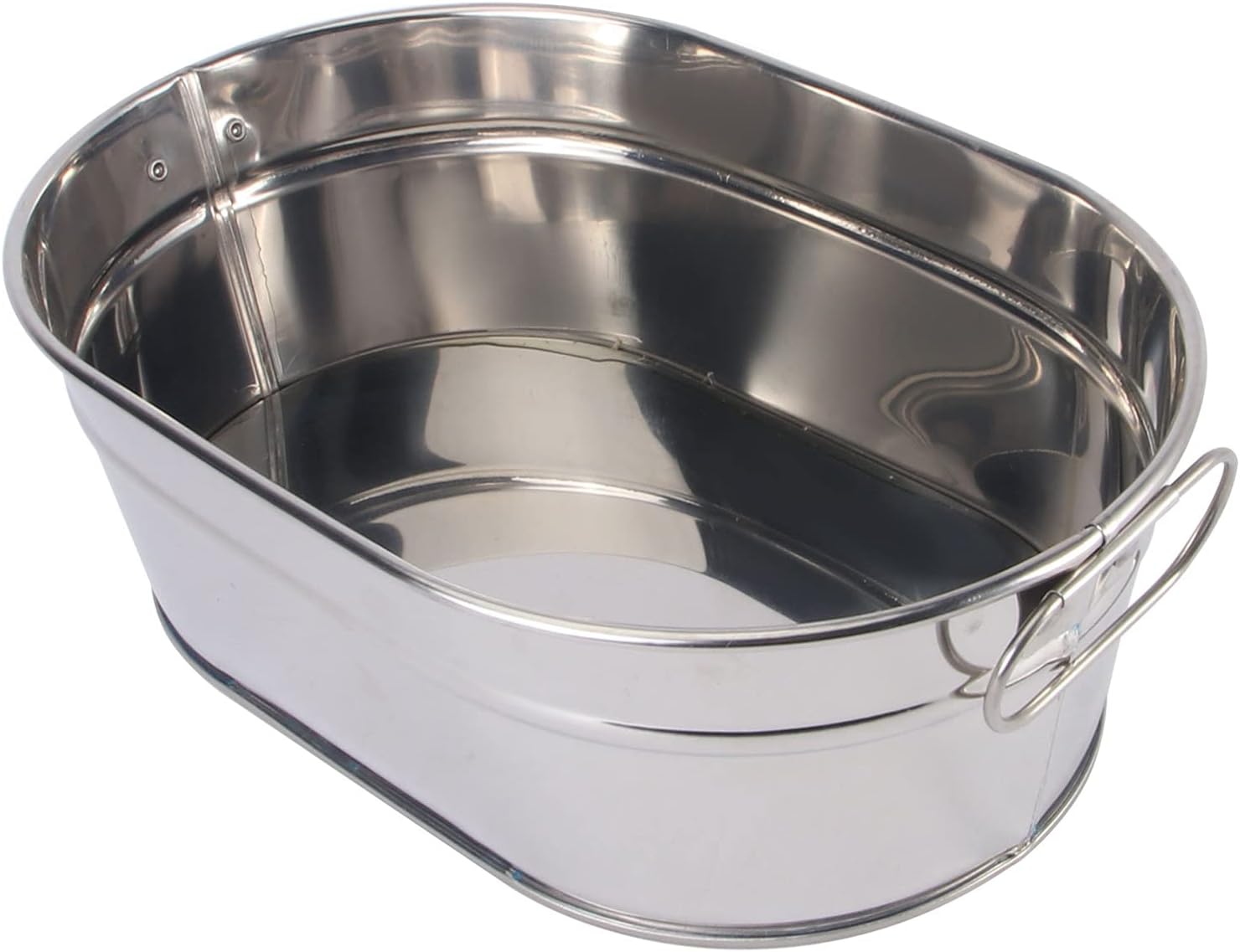 Amazon.com: ERINGOGO Snack Containers Stainless Steel Bucket, Metal Ice ...