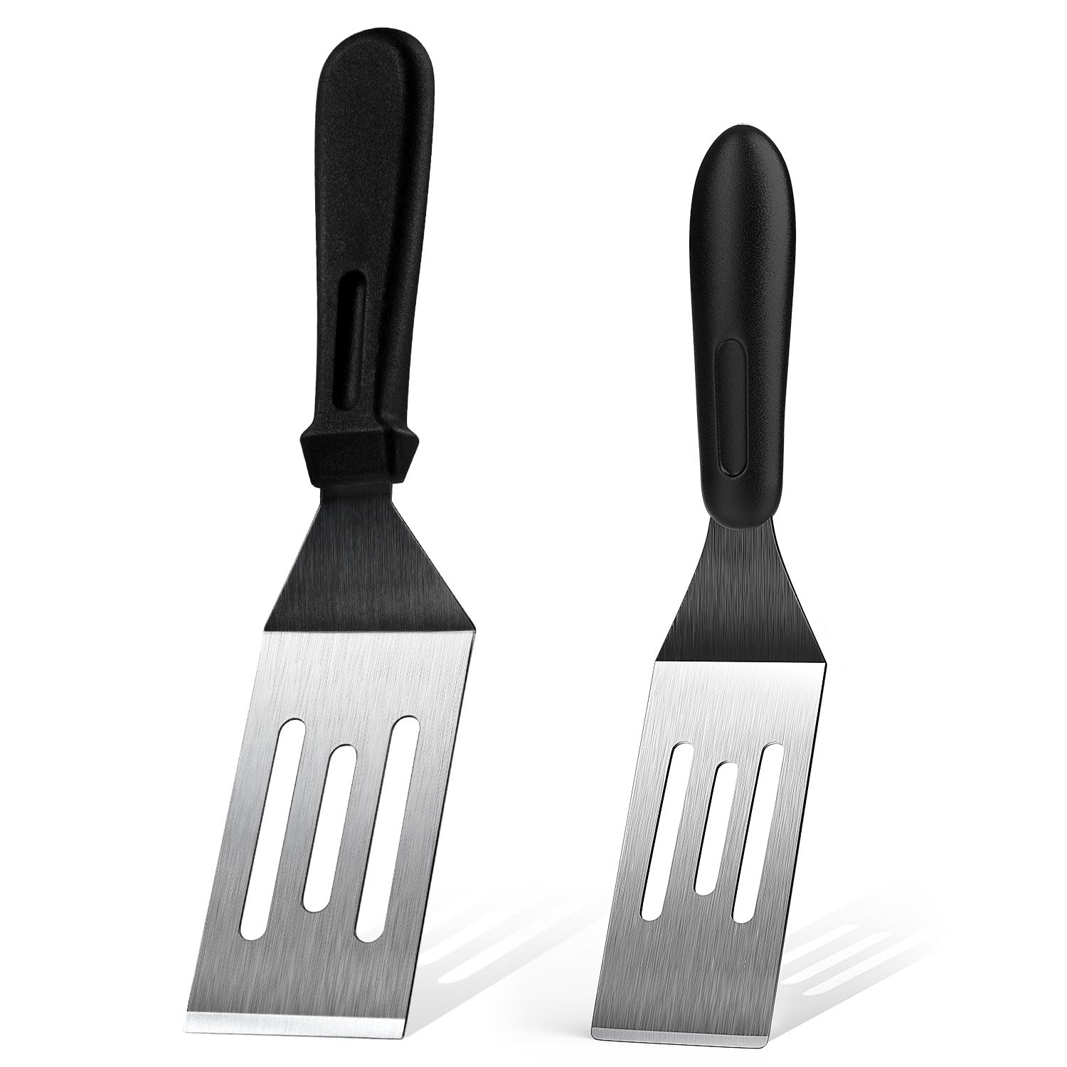 Amazon.com: Metal Spatulas for kitchen Use, 2 PCS Professional Serving ...