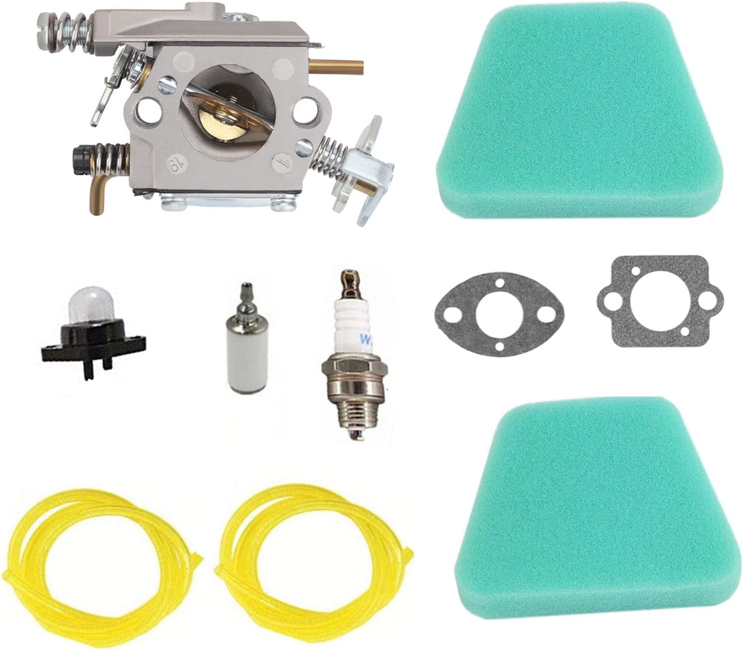 Amazon.com: BEIYIPARTS H131-5A Chainsaw Carburetor for Poulan ...