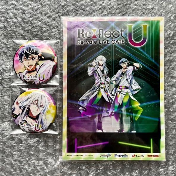 Amazon.co.jp: アイドリッシュセブン Revale LIVE GATE Reflect U 円盤 タワーレコード 特典 ポスカ 缶 ...