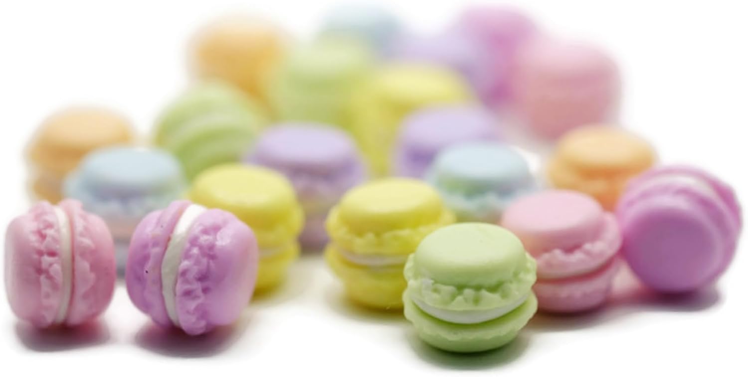 Amazon.com: AIICraft 21 Mix Macaroon French Recipe Bakery Garden ...