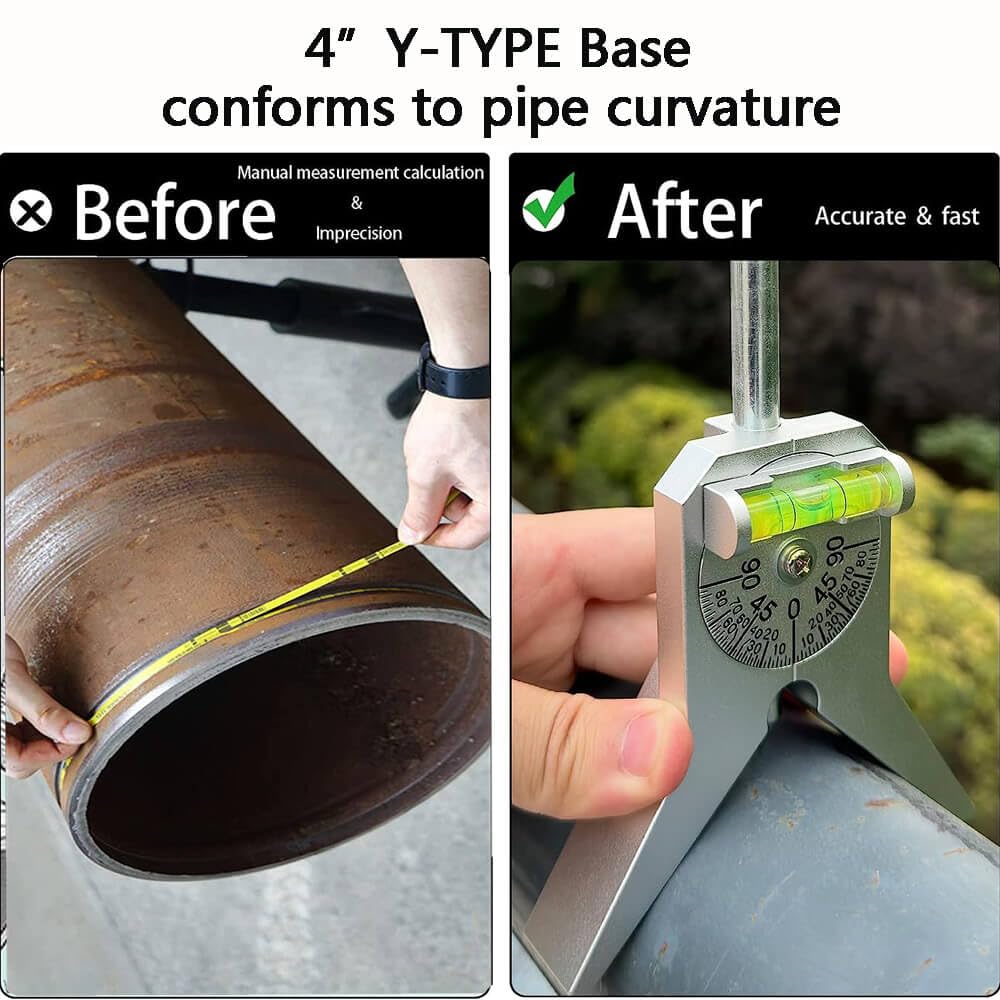 Bubble Pipe Pipe Center Finder, Marker Centering Tool, Pipefitter Tools ...