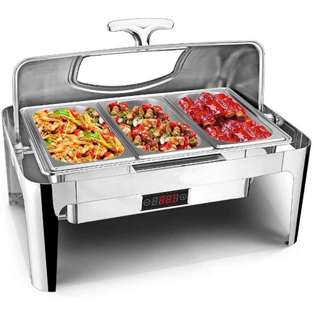 Buy MNSSRN Buffet Stove, Hot Pot, 220V Touch Visual Electric Heating ...