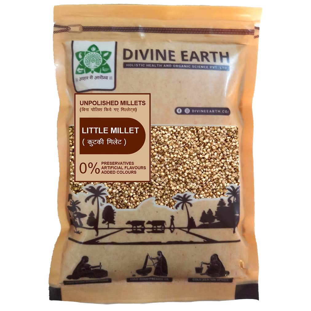DIVINE EARTH Little Millet (Kutki/Samai/Same/Samalu/Chama/Samaulu Rice ...