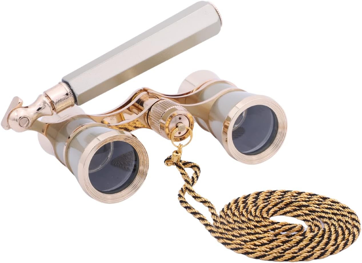 Amazon.com: 3 x 25 Opera Glasses w/Crystal Clear Optic (CCO) Platinum ...