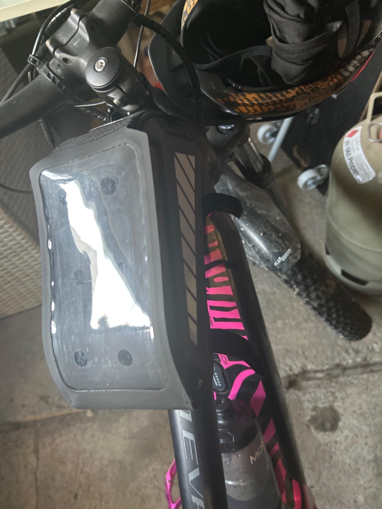 Lamicall Bicycle Frame Bag, Bicycle Bag Frame - [2024 Innovative Zips ...