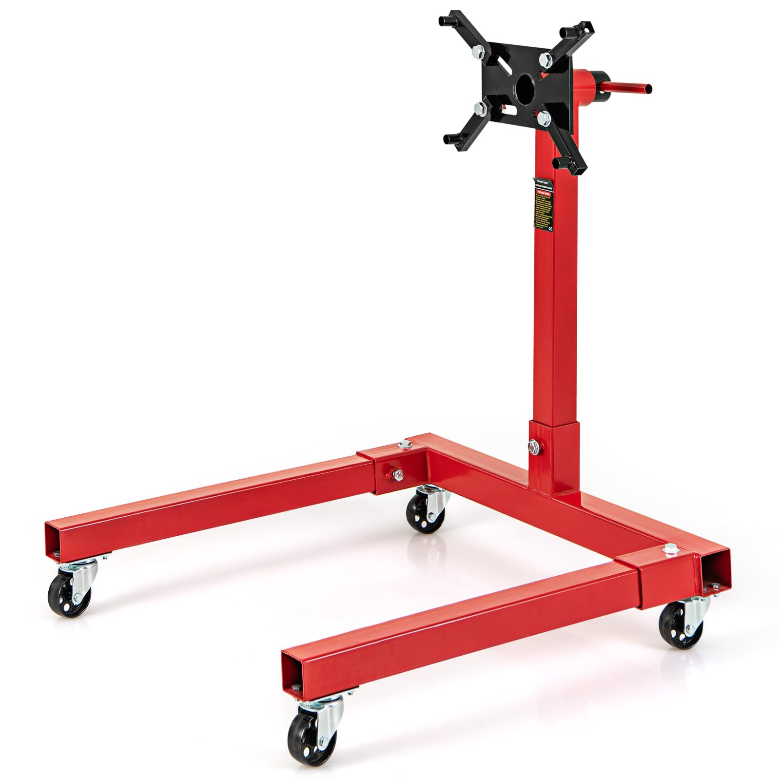 COSTWAY Engine Stand, 340kg/680kg Rotating Engine Motor Stand with 360 ...