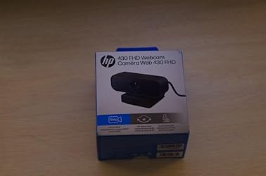 Amazon.com: HP 430 FHD Webcam - USB, Plug & Play External Camera with ...