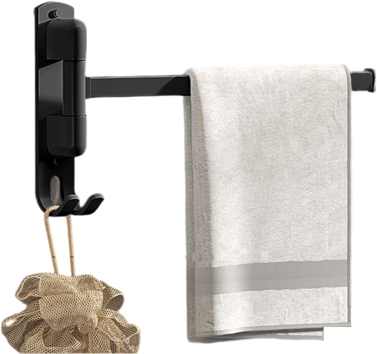 Amazon.com: Towel Bar 15.5 Inch, Upgraded Swivel Towel Rack Aviation ...