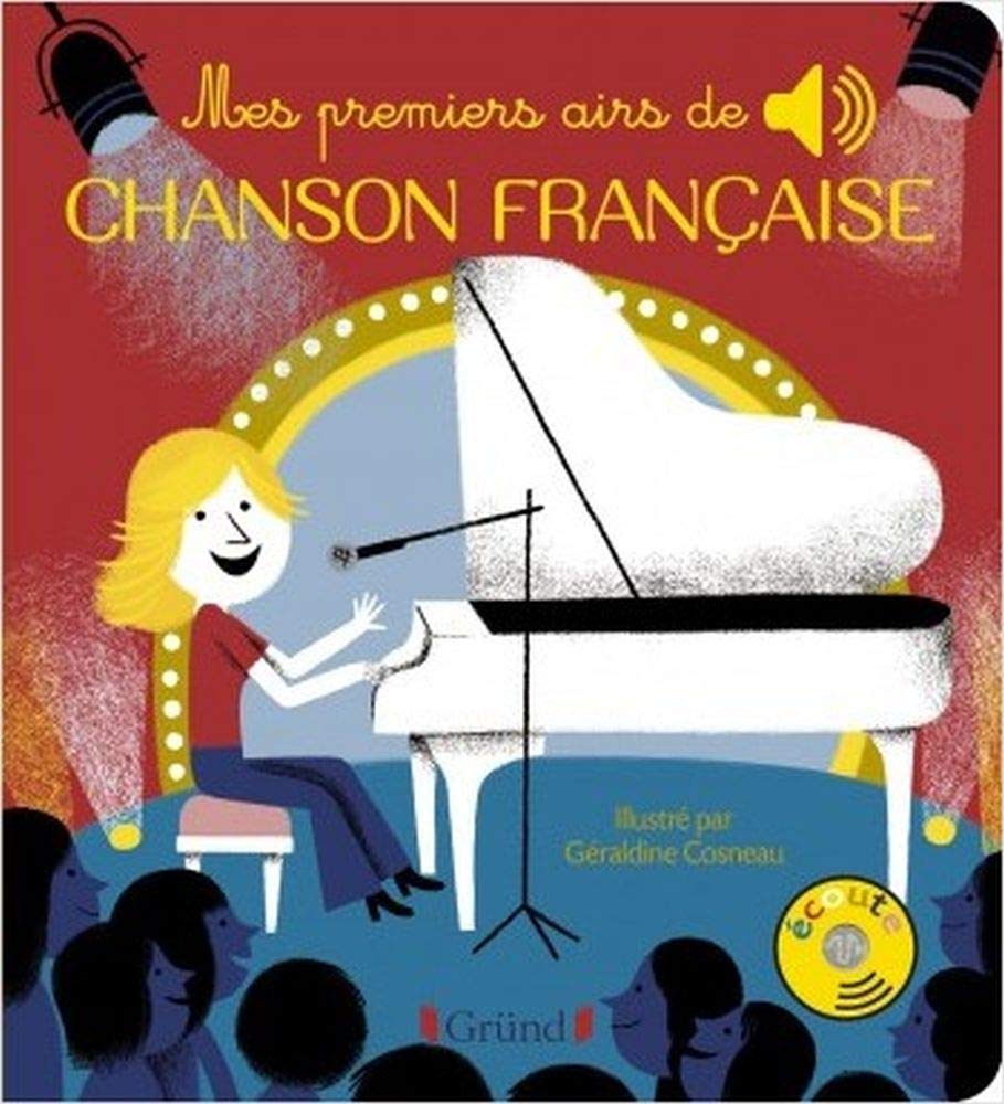 Mes premiers airs de chanson française - Livre sonore avec 6 puces avec ...