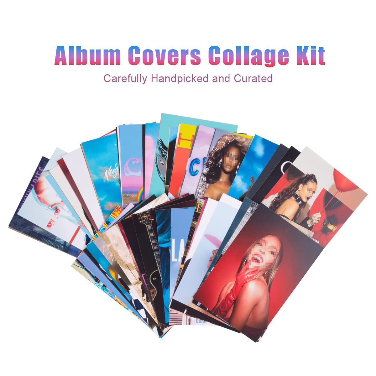 Buy Album Cover Aesthetic Pictures Wall Collage Kit, Room Decor for ...