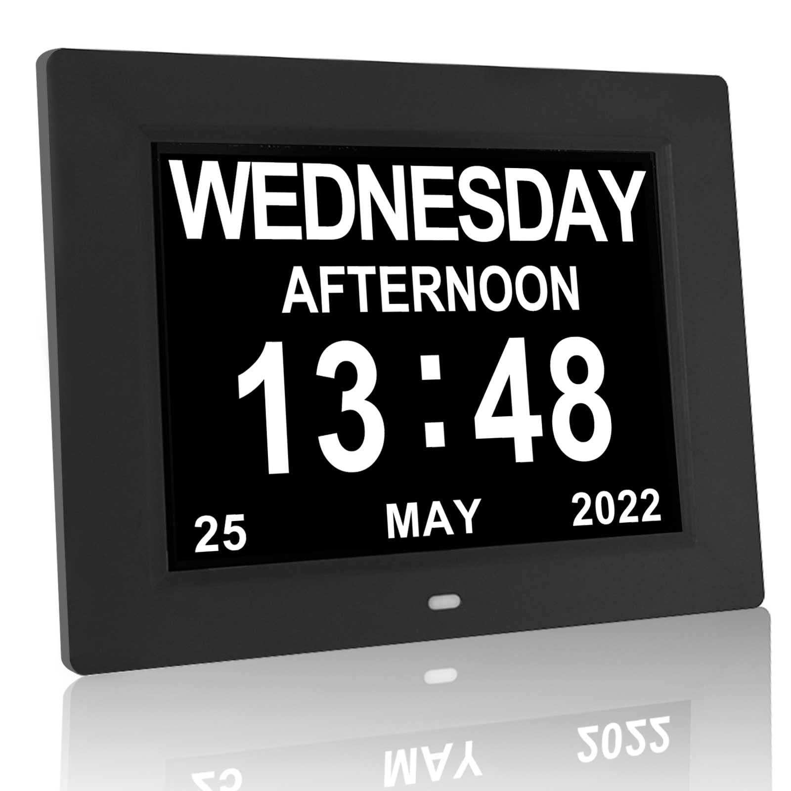 Buy SZSLG Digital Day Date Time Clock 8 Inch Extra Large Screen Display buy-szslg-digital-day-date-time-clock-8-inch-extra-large-screen-display