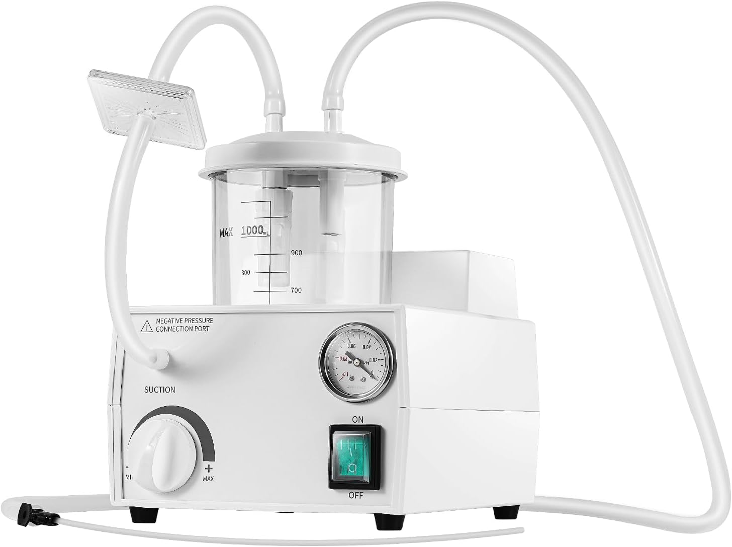 Amazon.com: Portable Veterinary Suction Machine 1000mL for Home Care ...