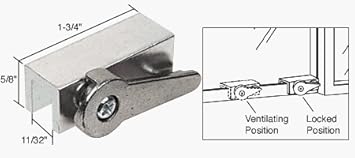 CRL Window and Patio Door Cam Lock - Package - Amazon.com
