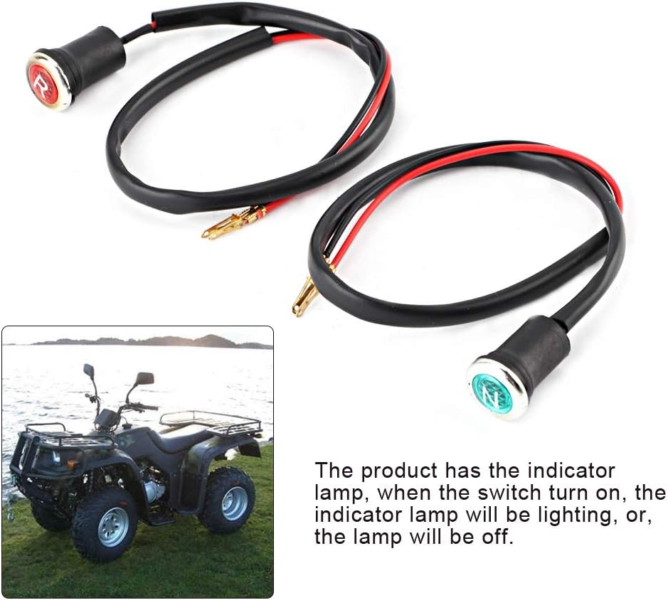 Amazon.com: Suuonee Motorcycle Indicator Light, Motorcycle Red Green ...