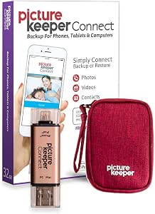 Amazon.com: Picture Keeper Connect 32GB Portable Flash USB Backup and ...