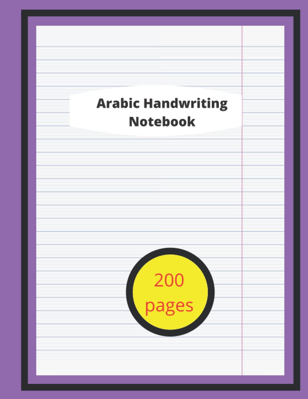 Buy Arabic Handwriting : ARABIC WRITING, 200 Blank Pages of ...
