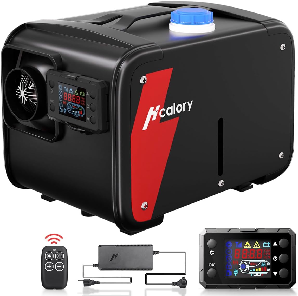 Amazon.com: WOPLUSRO WIPPRO Diesel Heater 8KW, 12V Diesel Heater All in ...