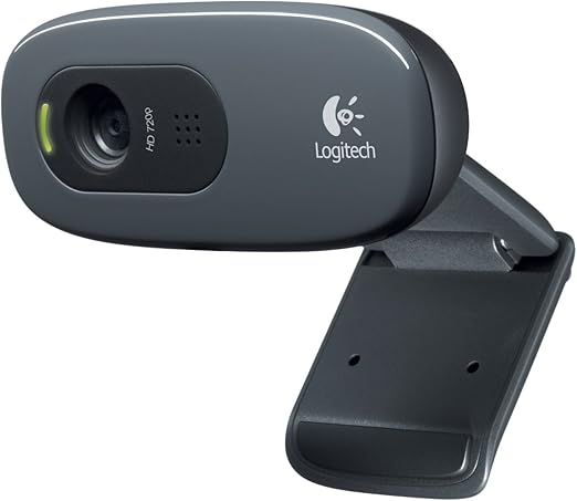 Amazon.com: Logitech C270 Desktop or Laptop Webcam, HD 720p Widescreen ...